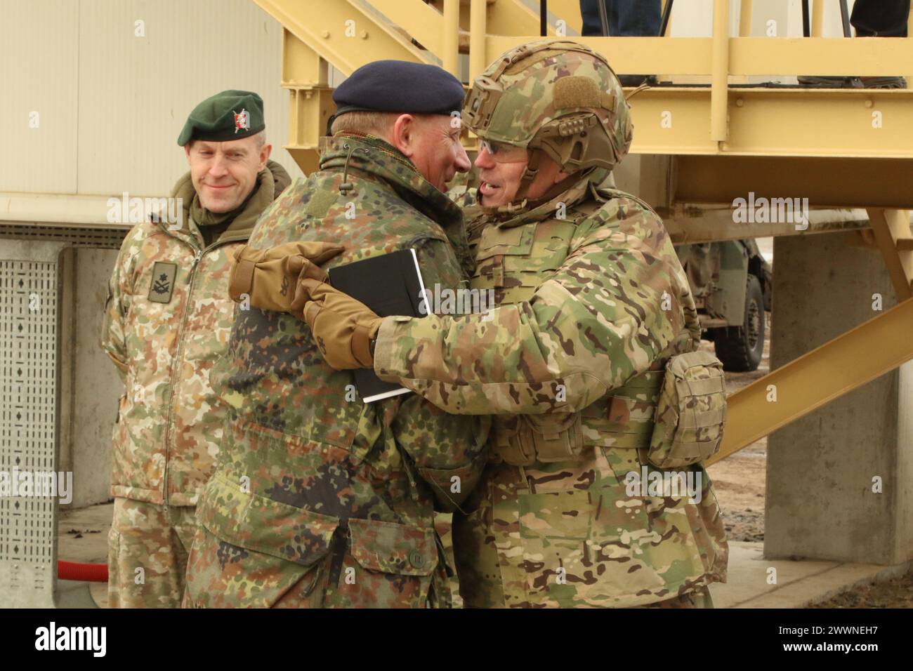 U.S. Army Maj. Gen. Christopher Norrie, commanding general of the 3rd ...