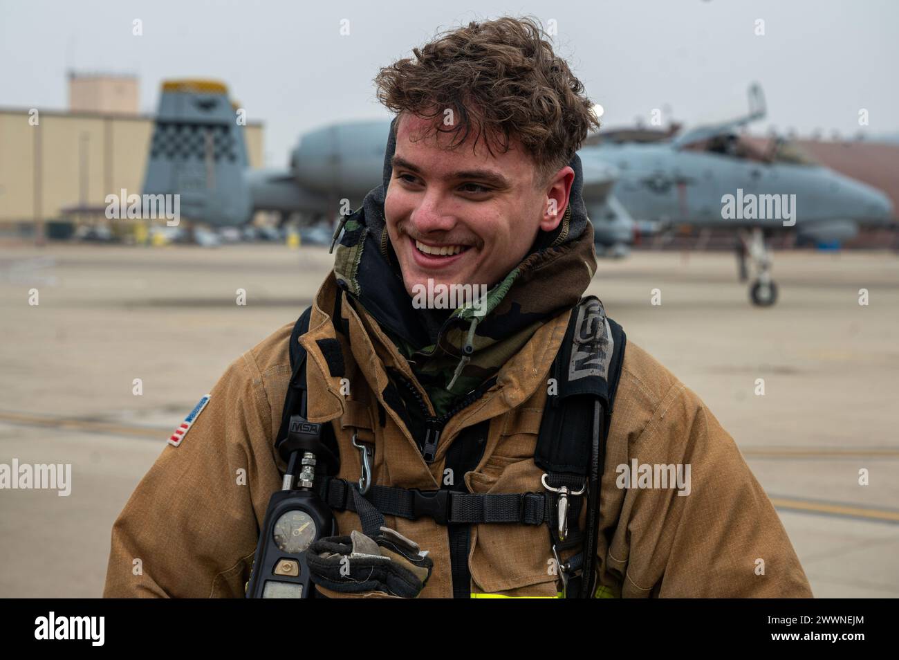 U.S. Air Force Airman 1st Class Tanner Hanson, 51st Civil Engineer ...