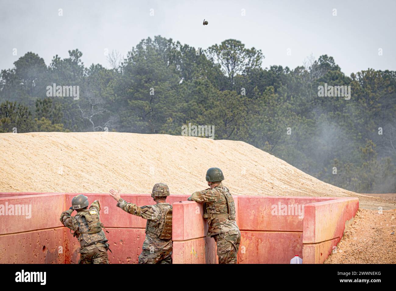 Alpha Company, 2nd Battalion, 58th Infantry Regiment trainees seeking ...