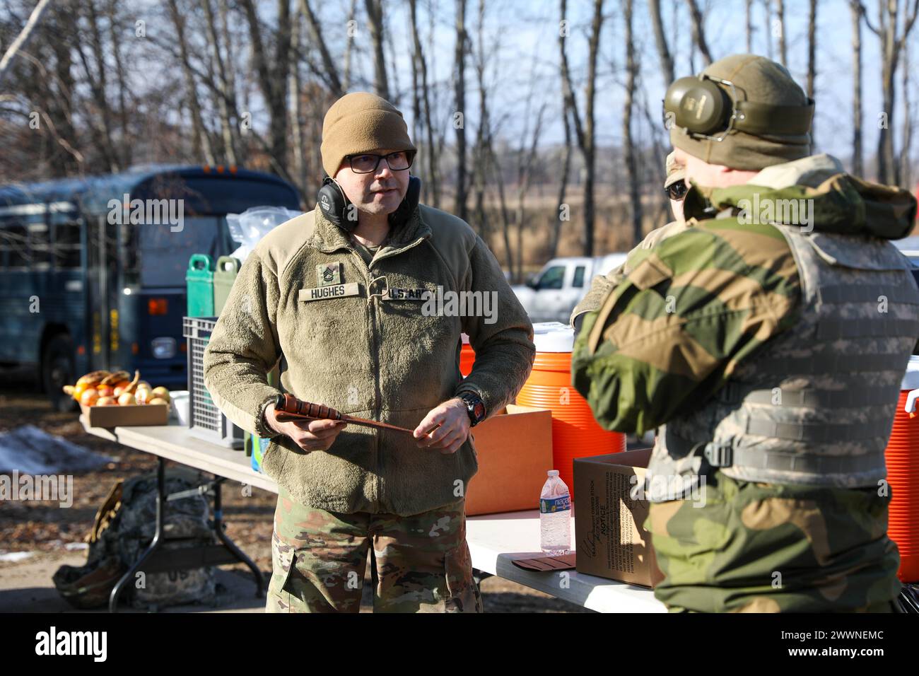 Norwegians in the Norwegian Home Guard complete M17 Pistol live-fire ...