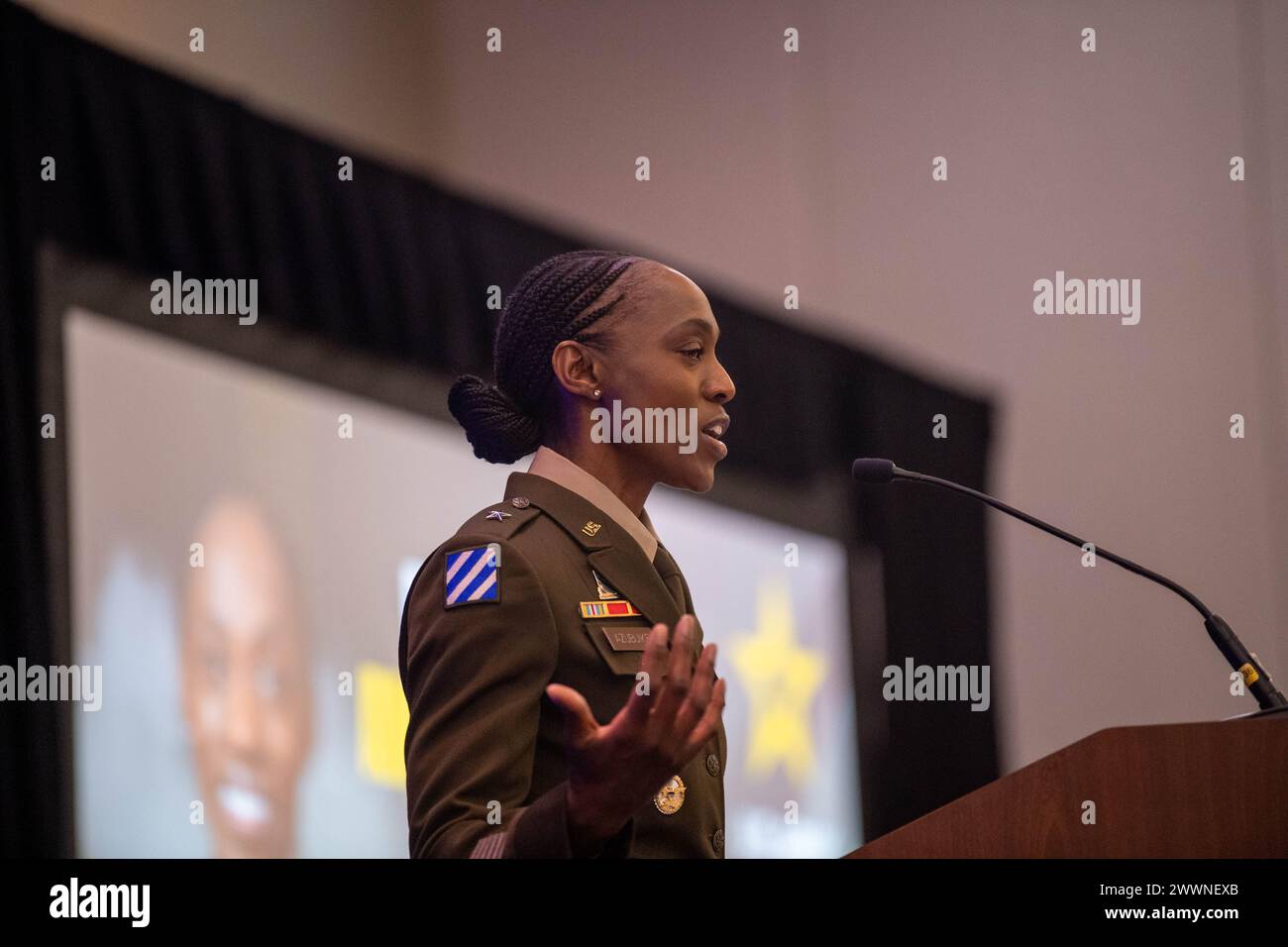 U.S. Army Brig. Gen. Amanda I. Azubuike, deputy commanding general of ...
