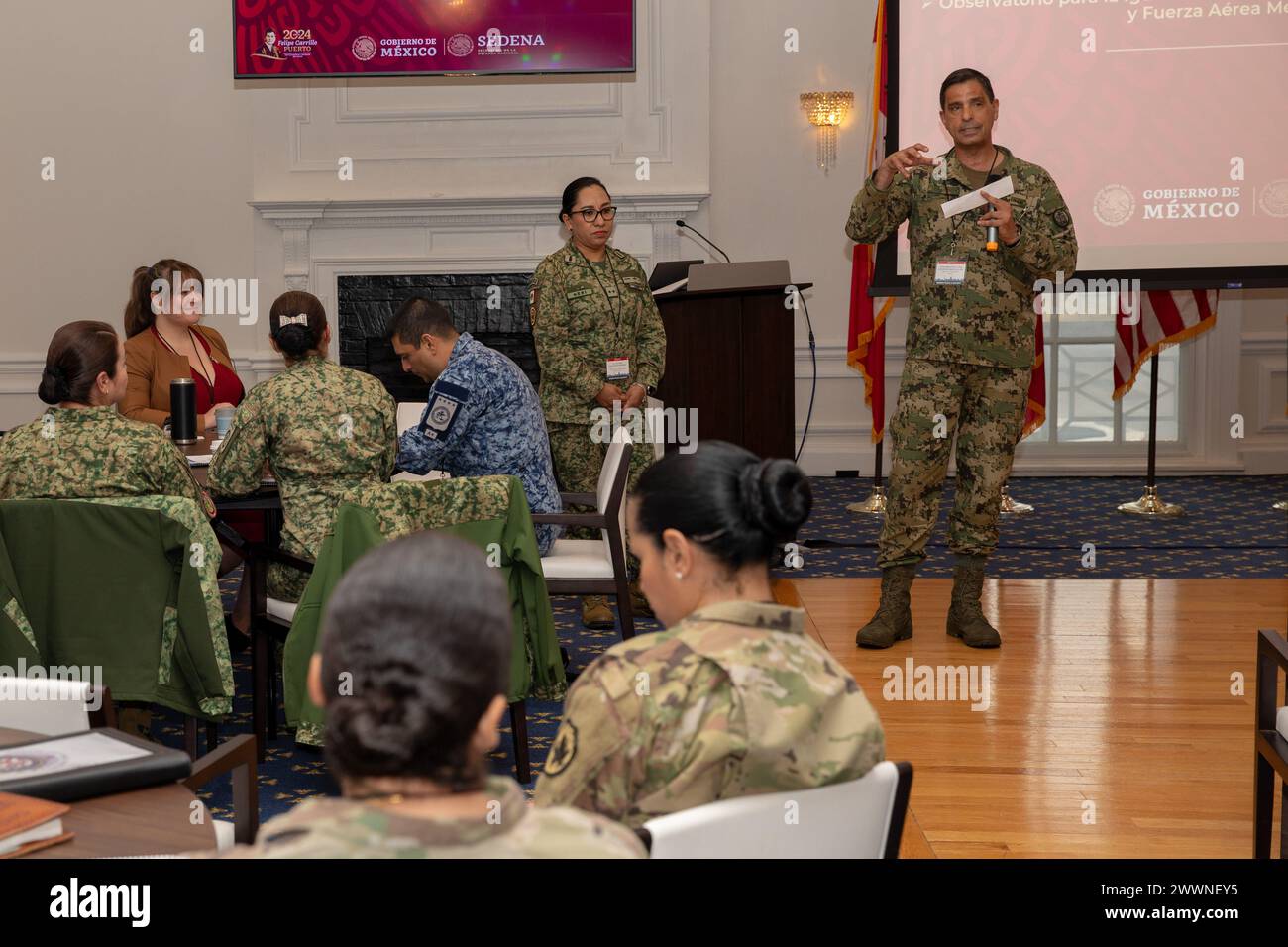 Mexican Navy Vice Adm. Jose Hector Orozco Tocaven, director of the ...