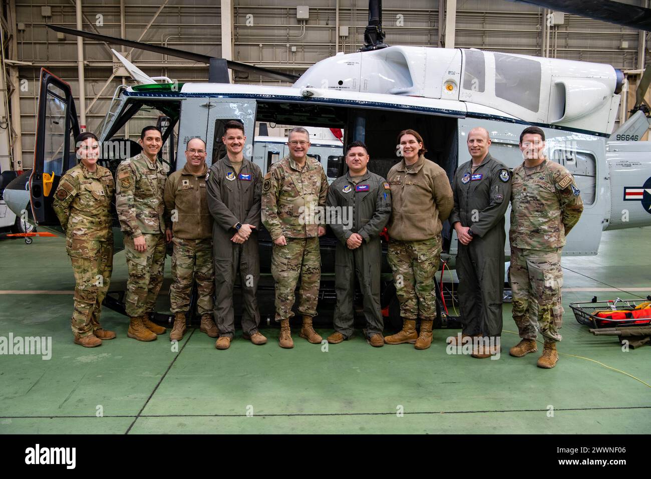 Members of the U.S. Air Force Chaplain Corps and 459th Airlift Squadron ...