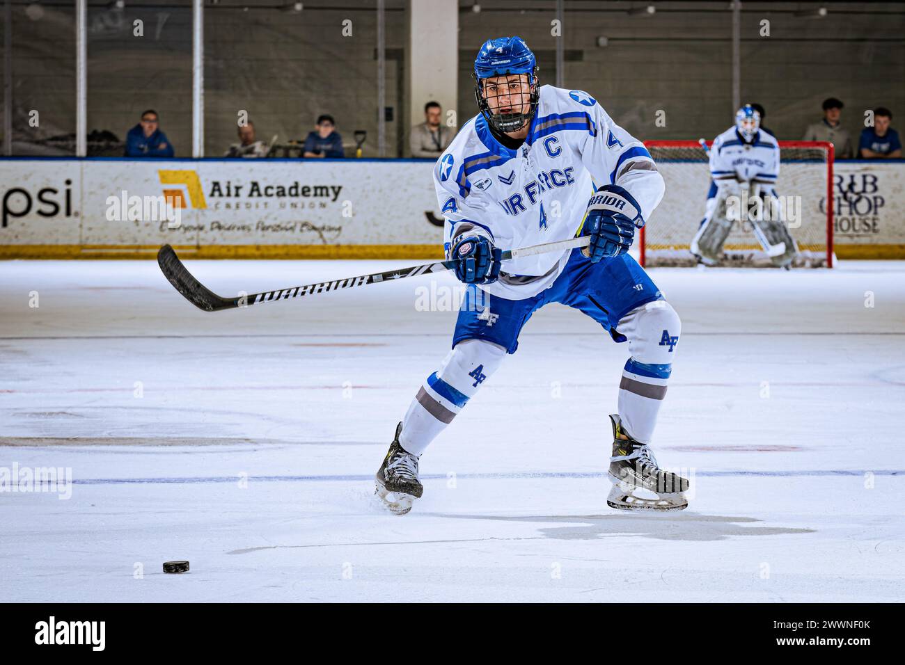 U.S. Air Force Academy -- Air Force's Luke Rowe makes a pass during a ...