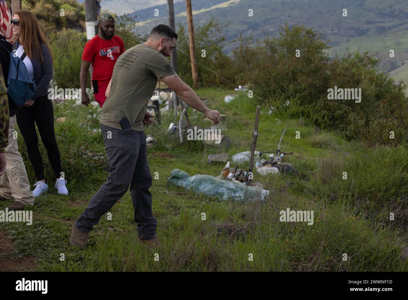 Benjamin Liotta, a veteran of 2nd Battalion, 1st Marine Regiment, 1st ...