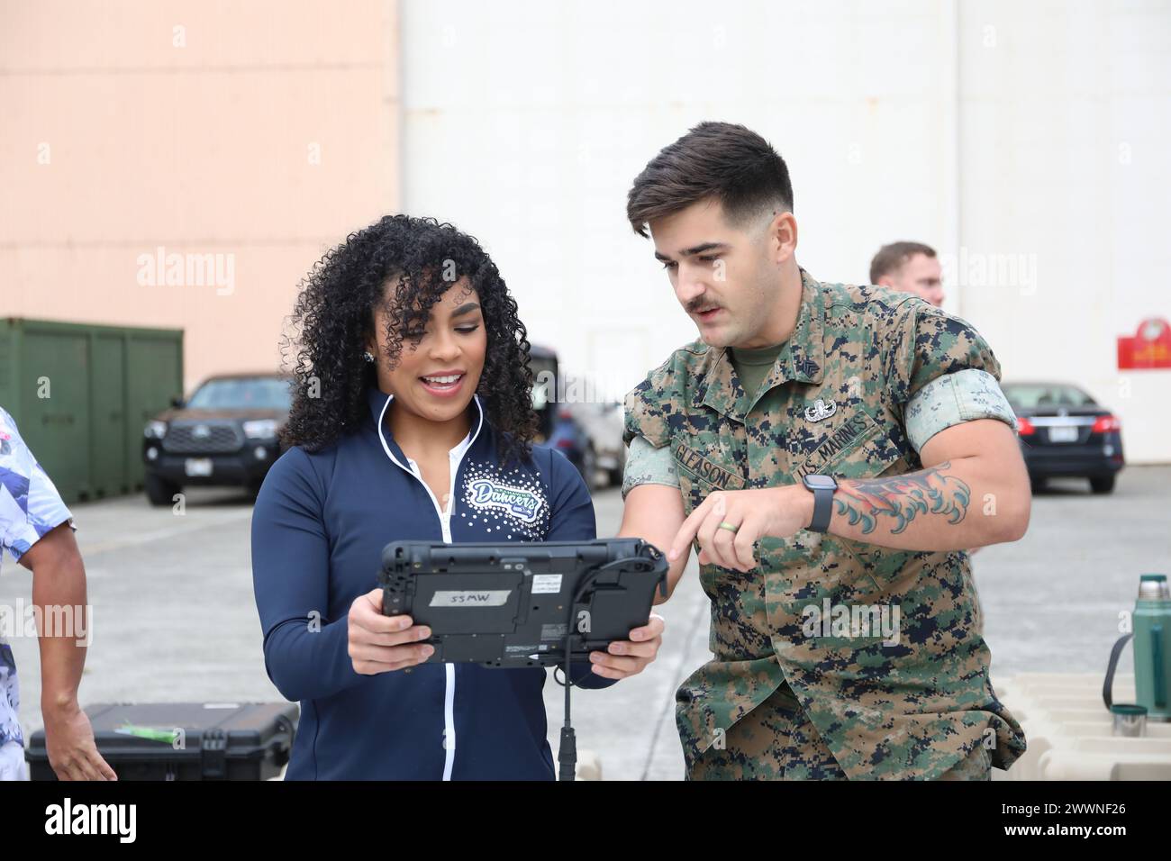 U.S. Marine Corps Sgt. Shawn Gleason, explosive ordnance disposal ...