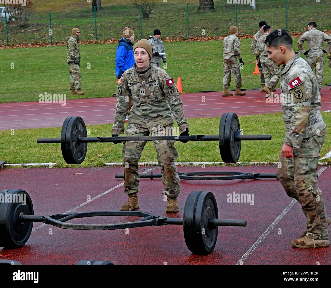 U.S. Army Capt. Colleen A McCammond with Medical Readiness Command ...