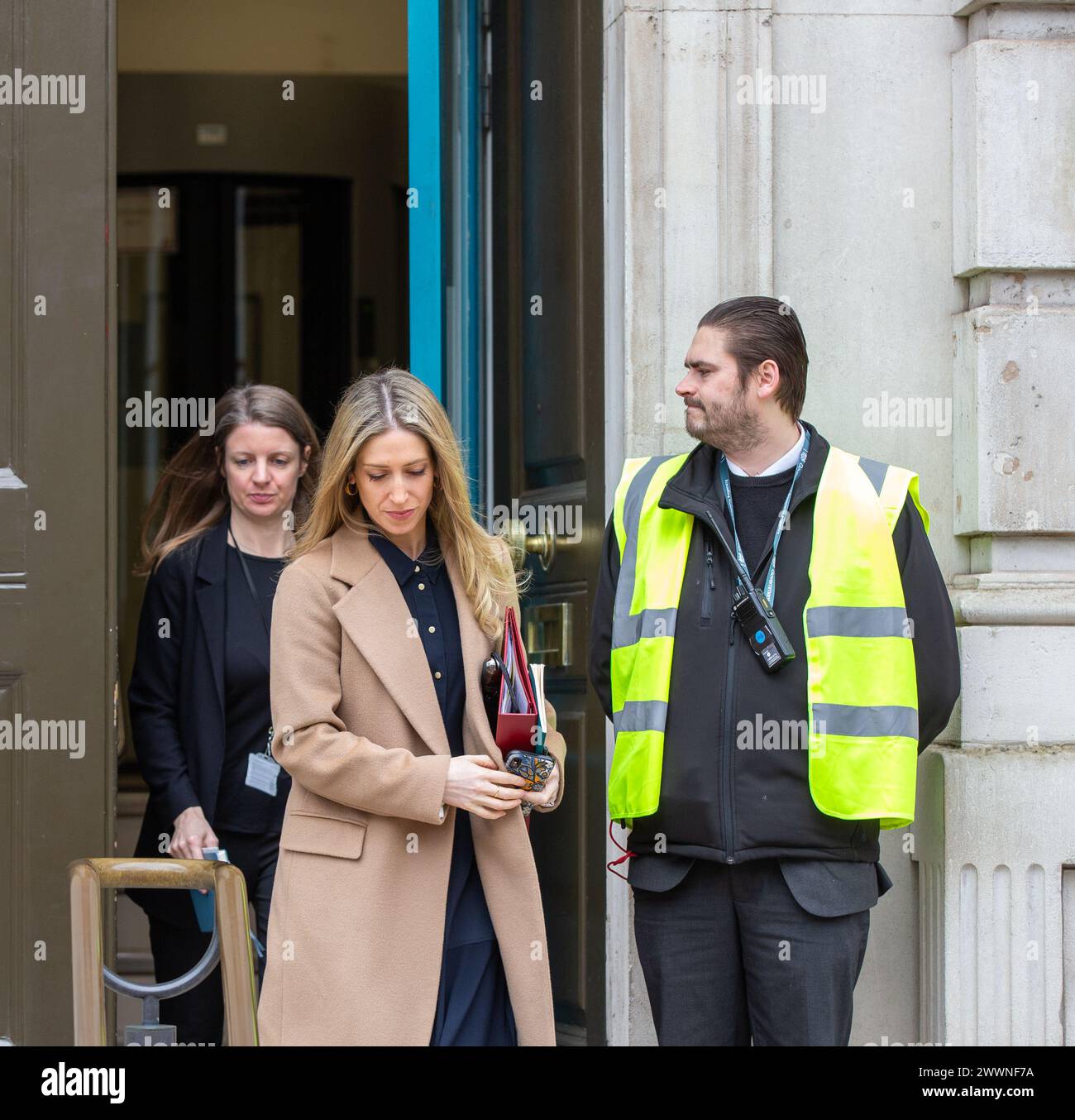 London, 25th Mar 2024 Laura Trott, MBE, MP, Chief Secretary to the ...