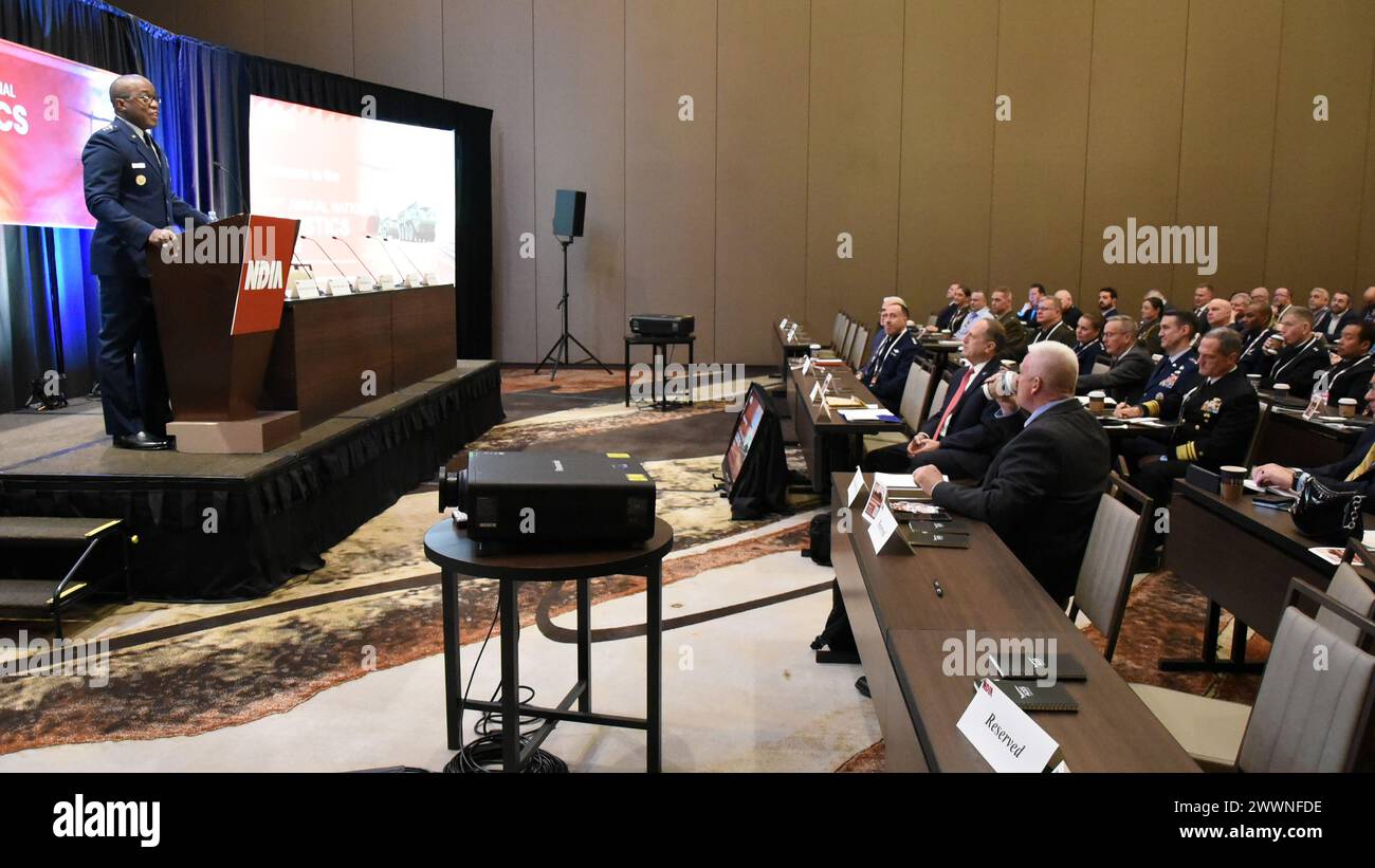 OKLAHOMA CITY (Feb. 6, 2024) Lt. Gen. Stacey T. Hawkins, commander of ...
