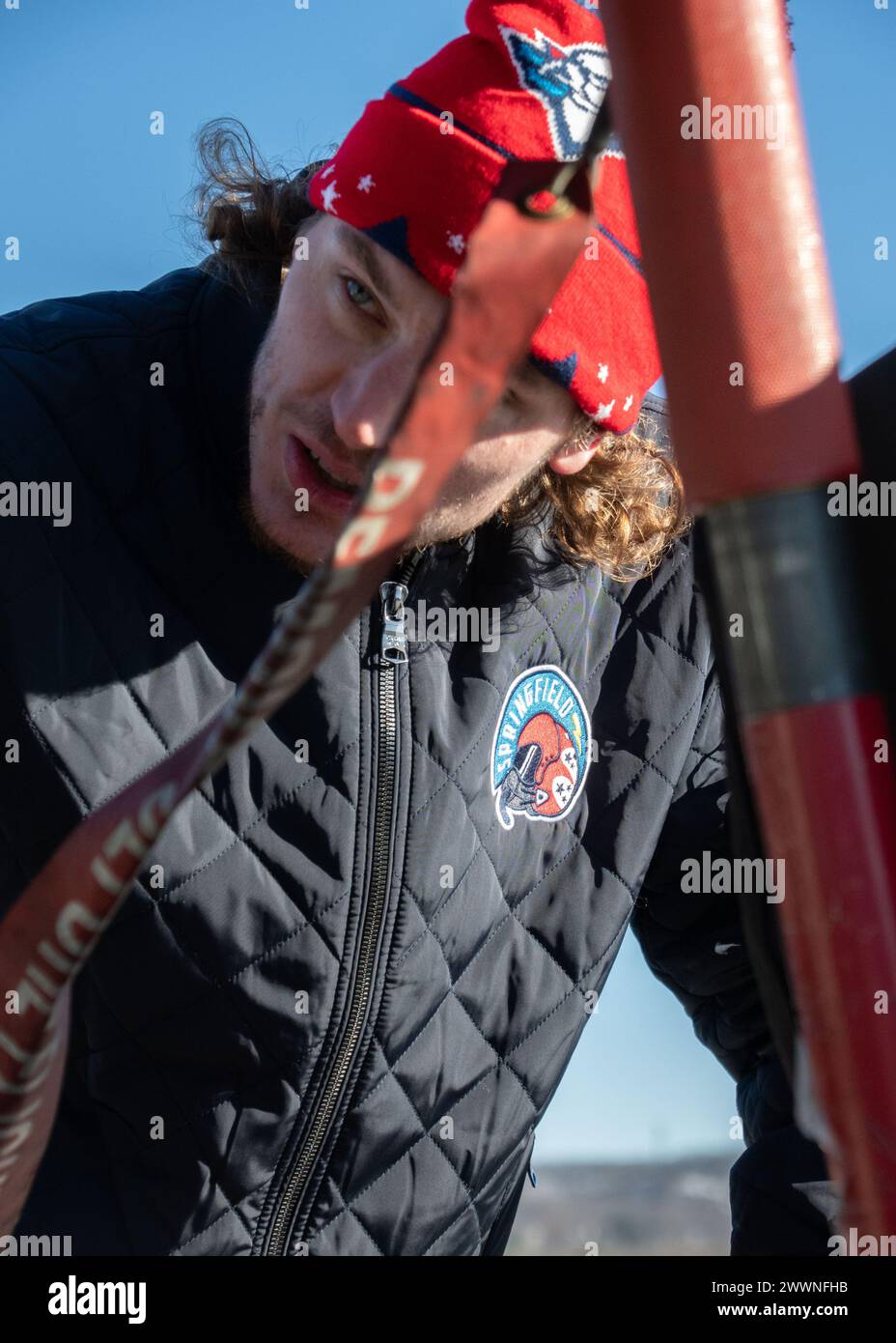 Players from the Springfield Thunderbirds hockey team spent the ...