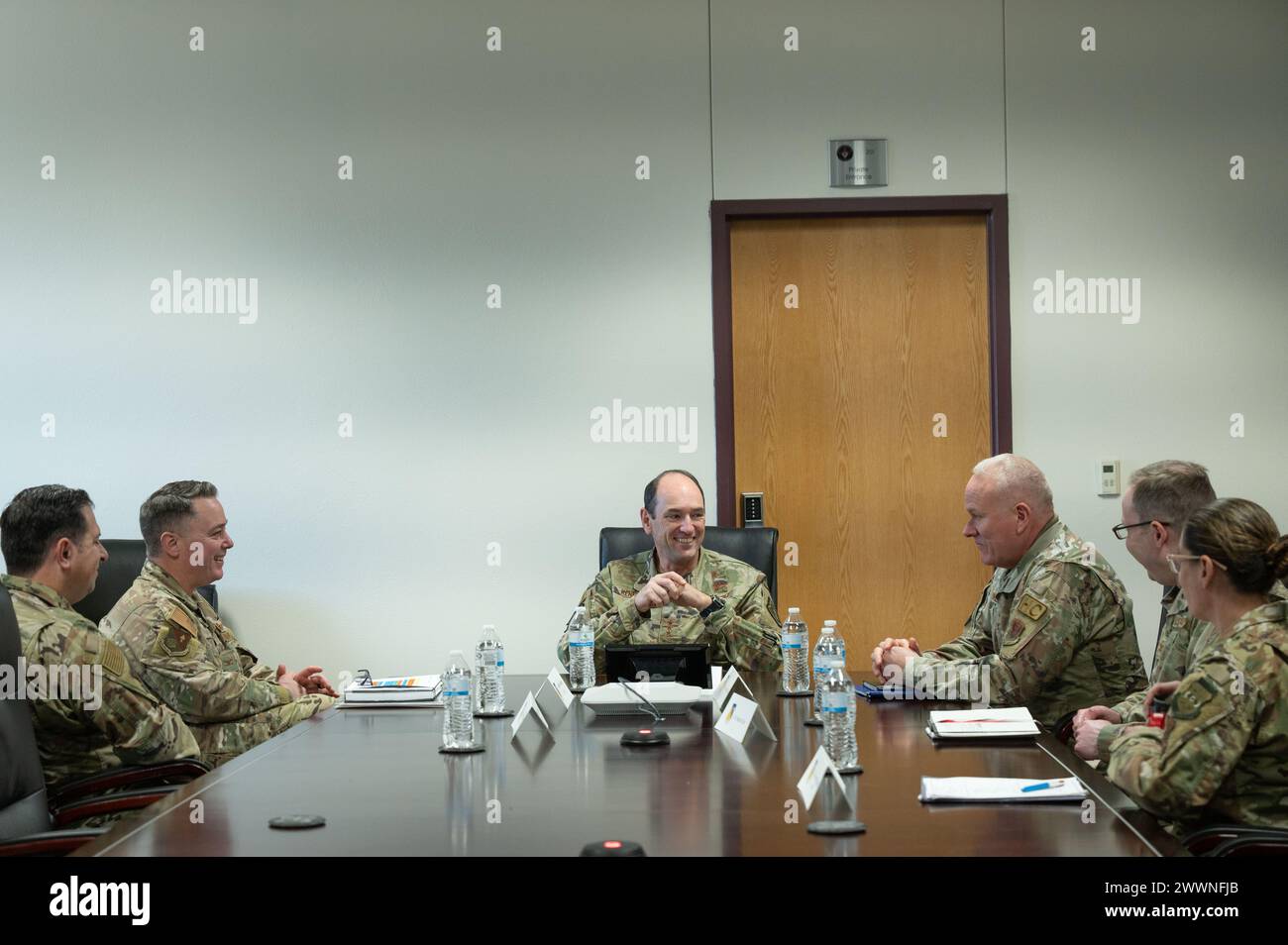 U.S. Air Force Lt. Gen. Kevin Kennedy, 16th Air Force commander and ...