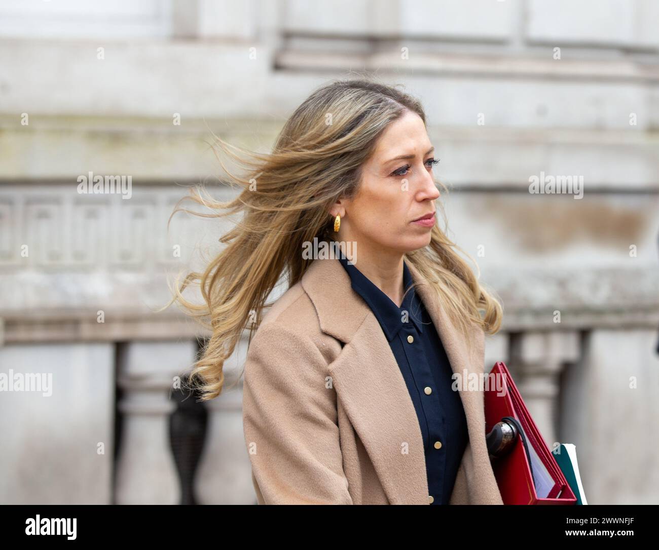London, 25th Mar 2024 Laura Trott, MBE, MP, Chief Secretary to the ...