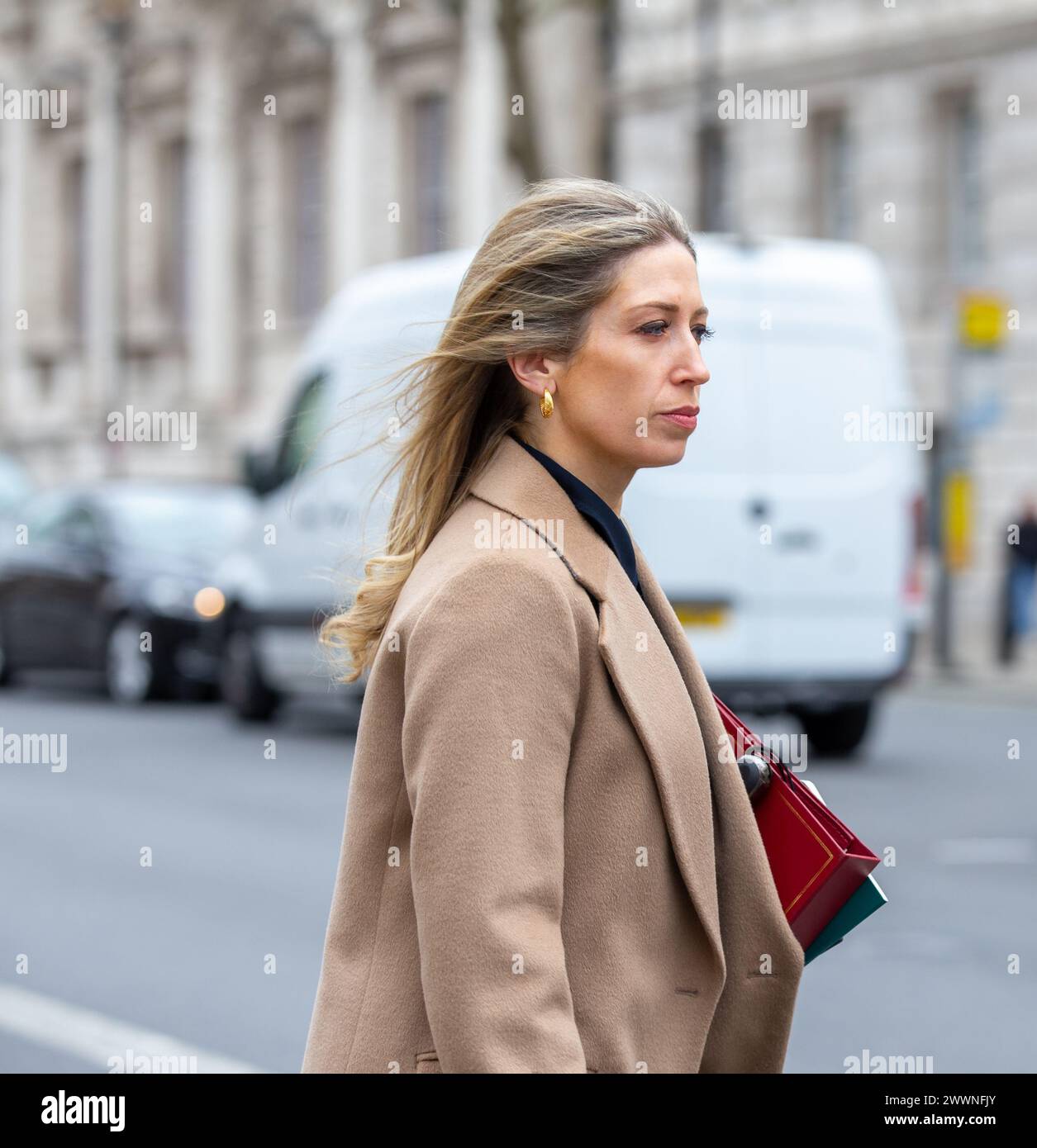 London, 25th Mar 2024 Laura Trott, MBE, MP, Chief Secretary to the ...