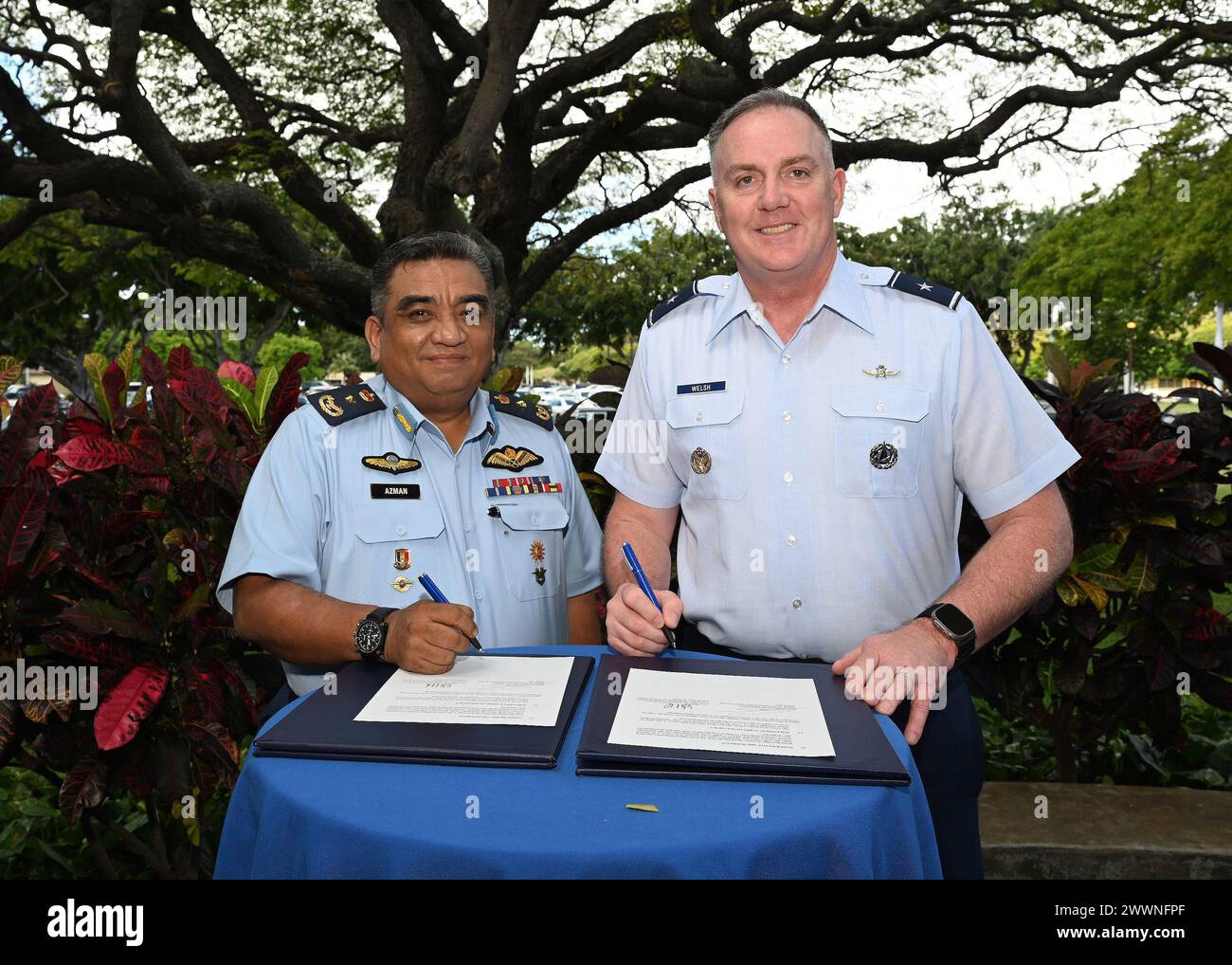 U.S. Air Force Brig. Gen. Gent Welsh, Washington Air National Guard ...