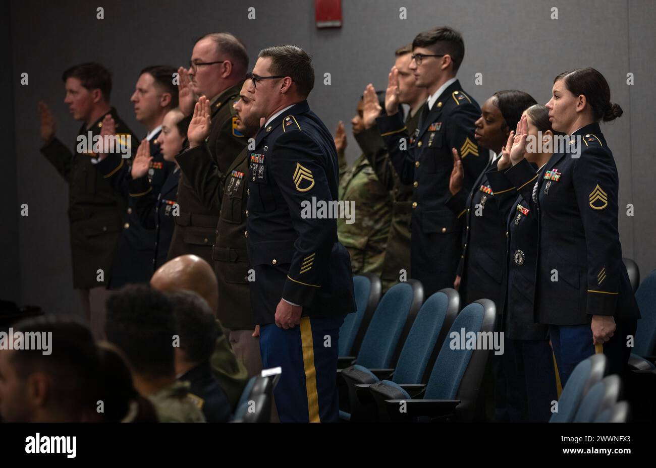 U.S. Army Soldiers assigned to the 103rd Intelligence and Electronic ...