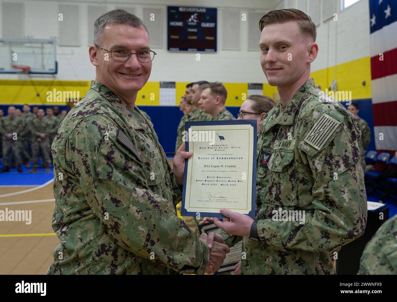 NAVAL SUPPORT ACTIVITY SOUDA BAY, Greece (Feb. 15, 2024) Master-at-Arms ...
