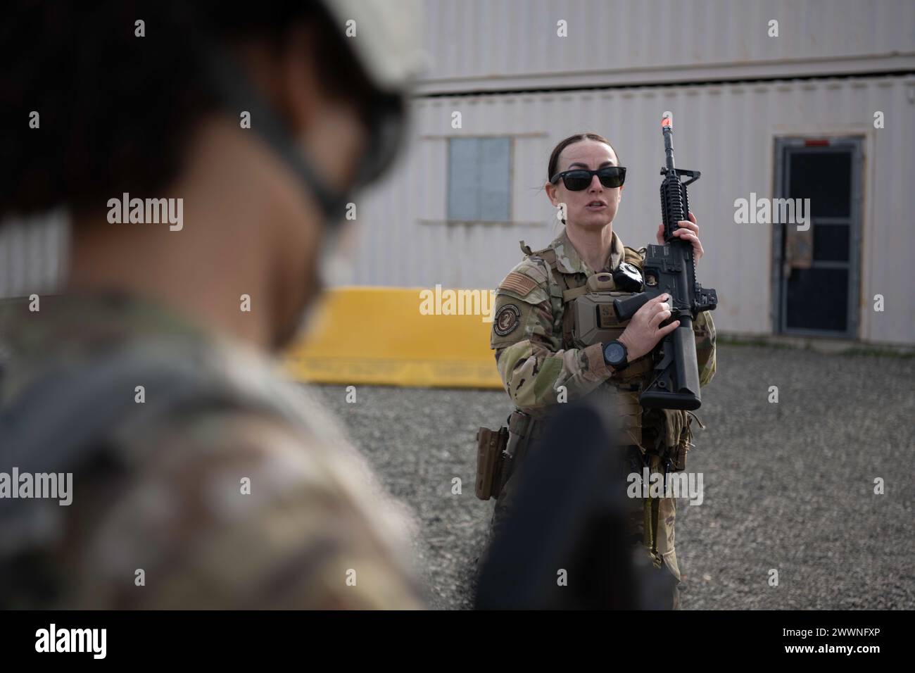 U.S. Air Force Tech. Sgt. Stephanie Eck, 921st Contingency Response ...