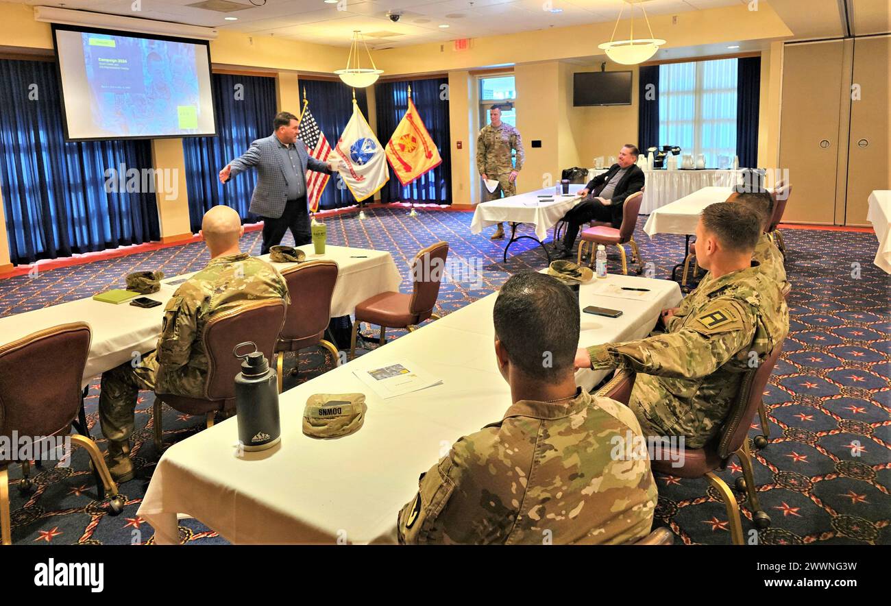 Cameron Cantlon, Fort McCoy Garrison deputy to the garrison commander ...