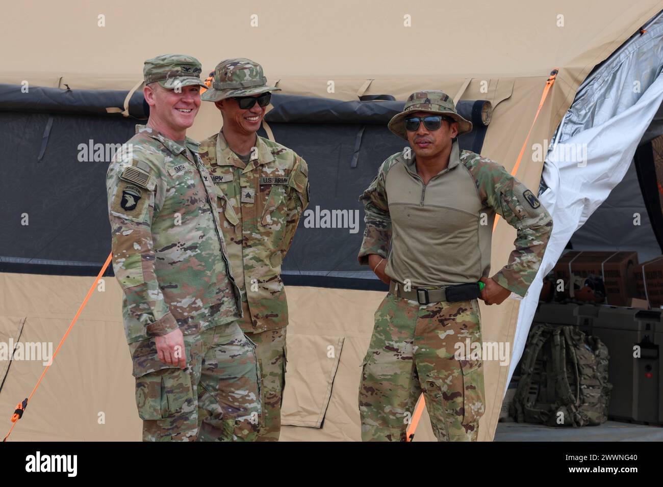 U.S. Army Col. Derek A. Smith, commander of 16th Combat Aviation ...