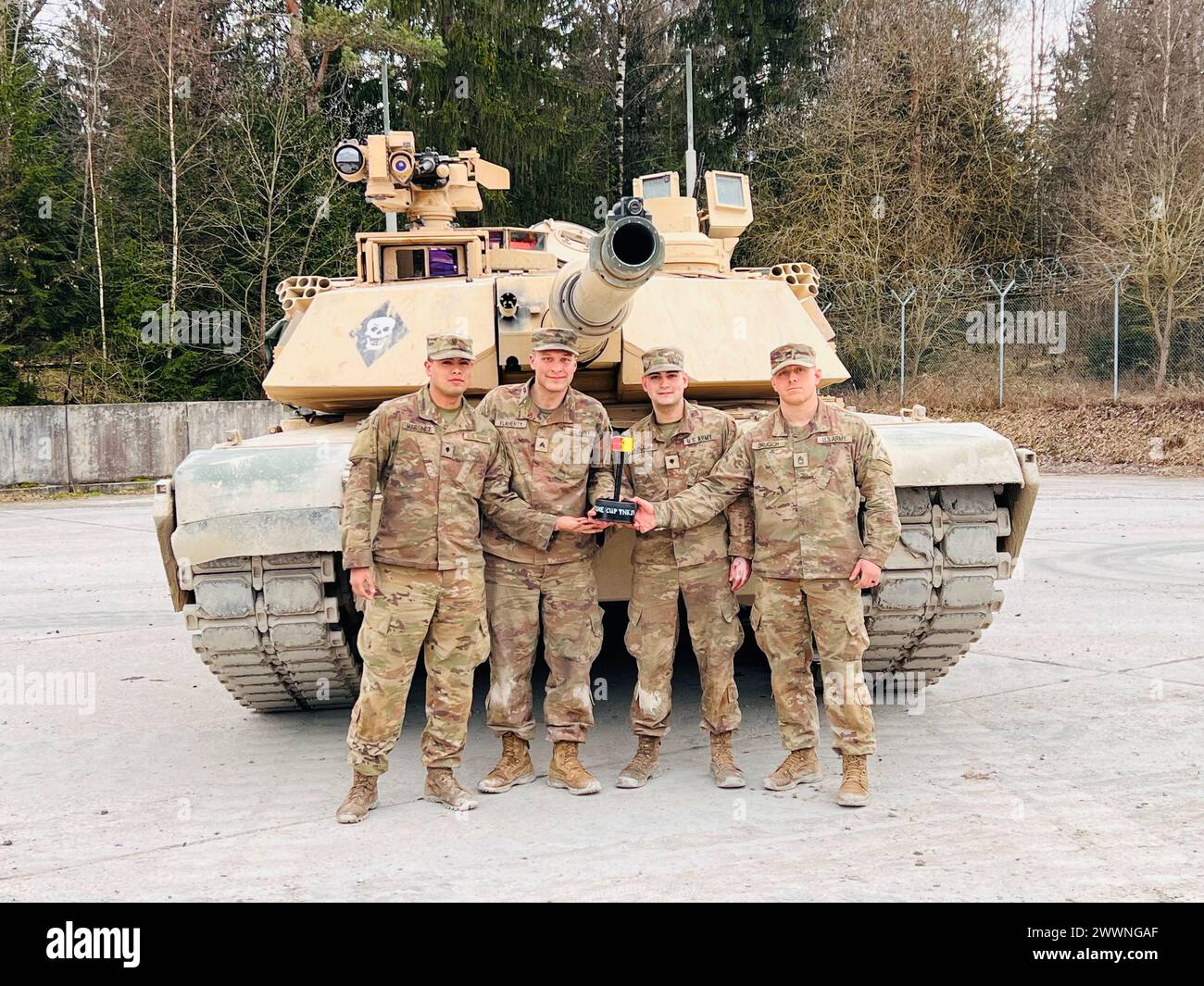 Winners of the 2nd Armored Brigade Combat Team Strike Cup top tank crew ...
