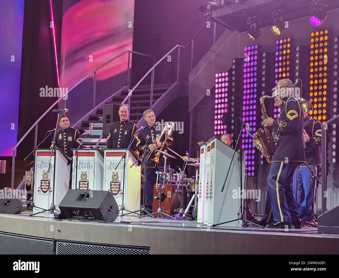 The U.S. Army Band "Pershing's Own," the leading musical organization ...