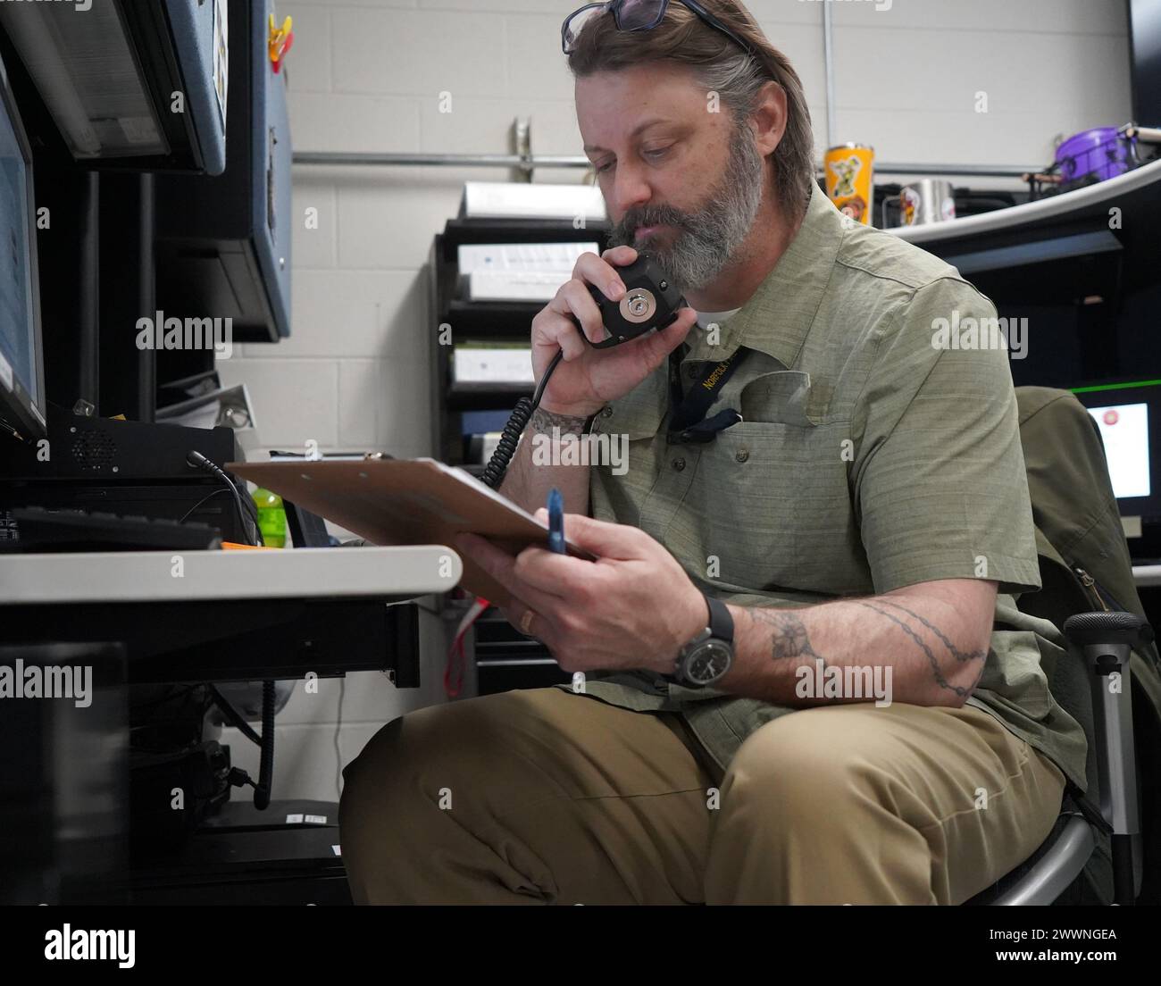 Yorktown, Va. (February 7, 2024) Jeremy Johns, Emergency Operations ...