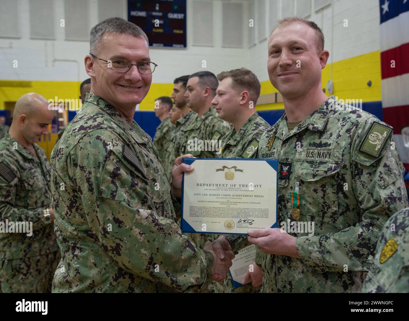 NAVAL SUPPORT ACTIVITY SOUDA BAY, Greece (Feb. 15, 2024) Master-at-Arms ...