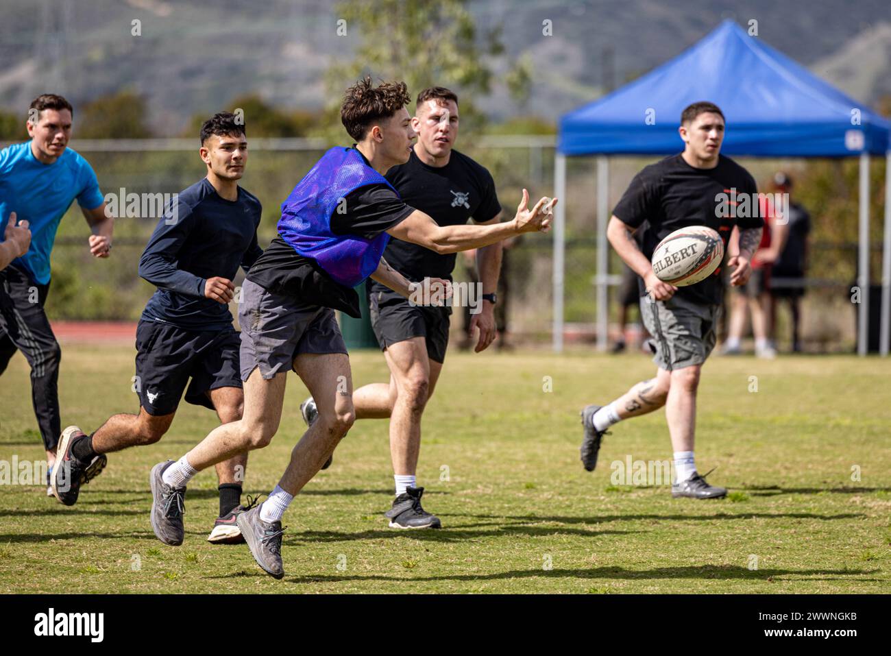 U.S. Marines with Marine Rotational Force – Darwin 24.3, participate in ...
