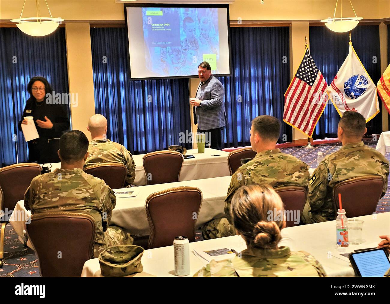 Sylvia Lopez, Army Community Service director with the Directorate of ...