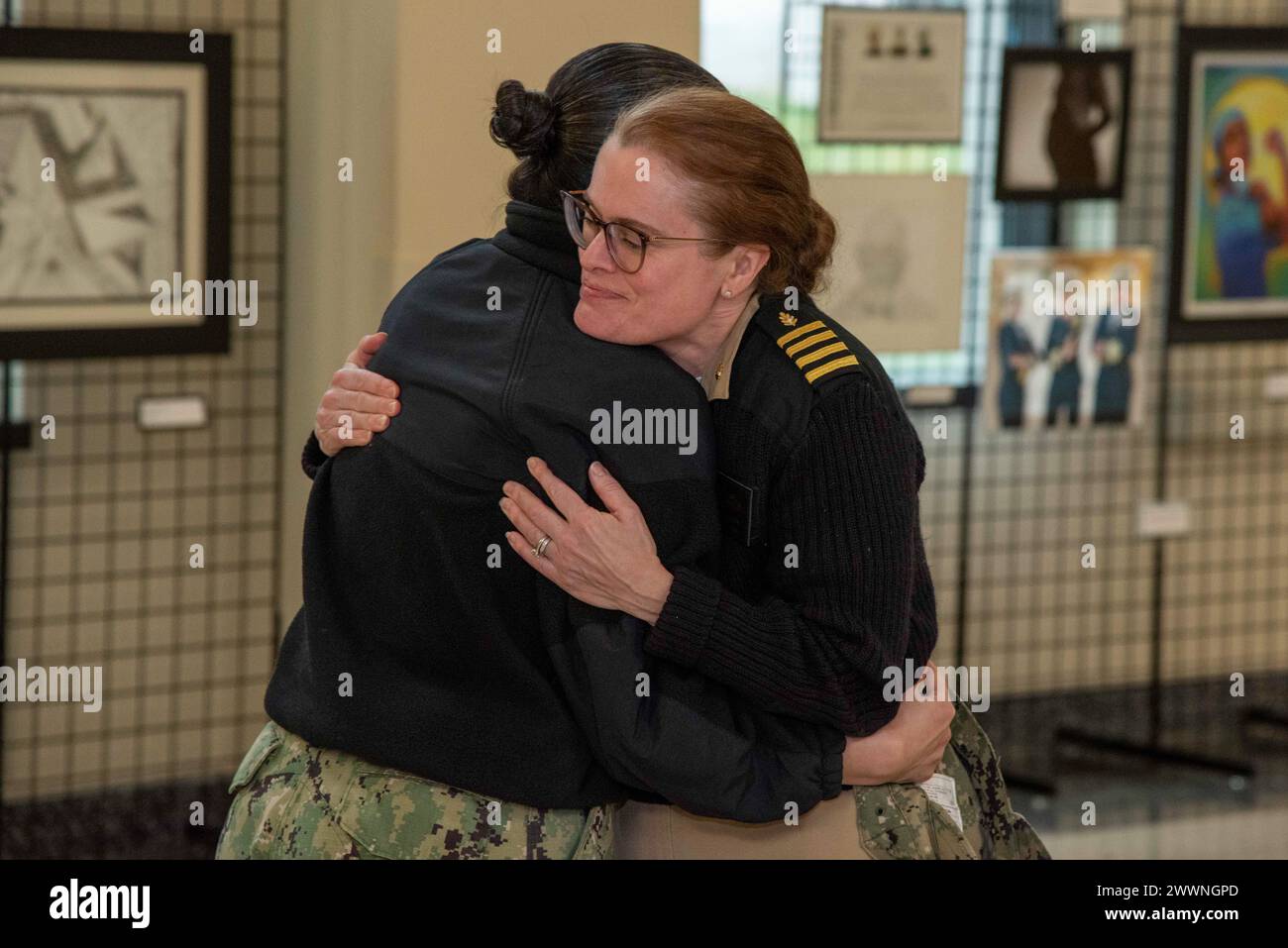 Capt. Melissa Austin, right, Walter Reed National Military Medical ...