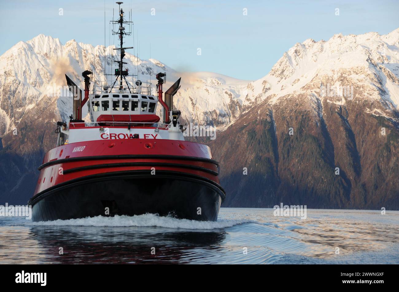 Tug Nanuq, Prince William Sound, Alaska Stock Photo - Alamy