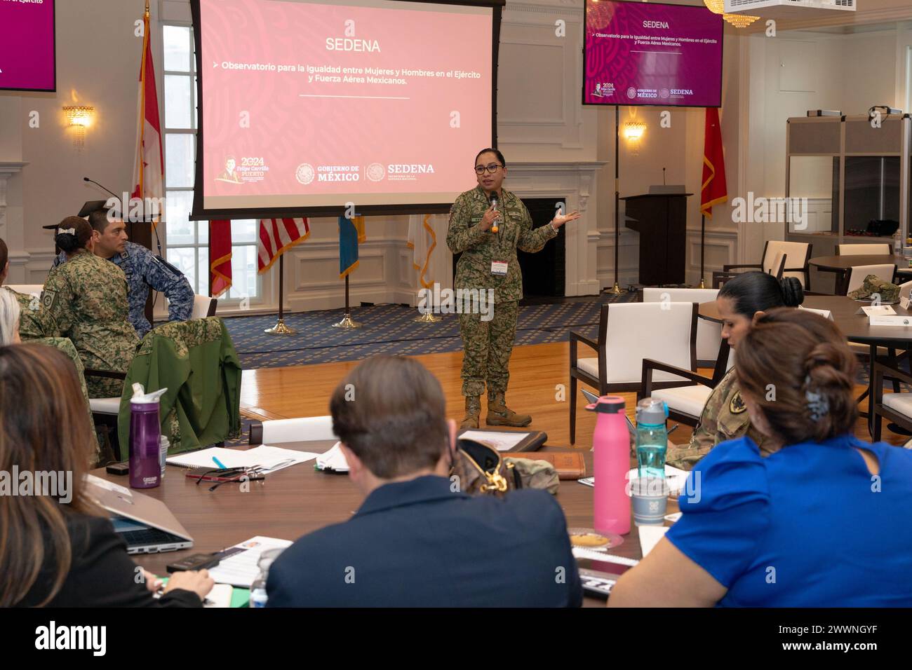 A Mexican military officer shares insights on gender integration in her ...