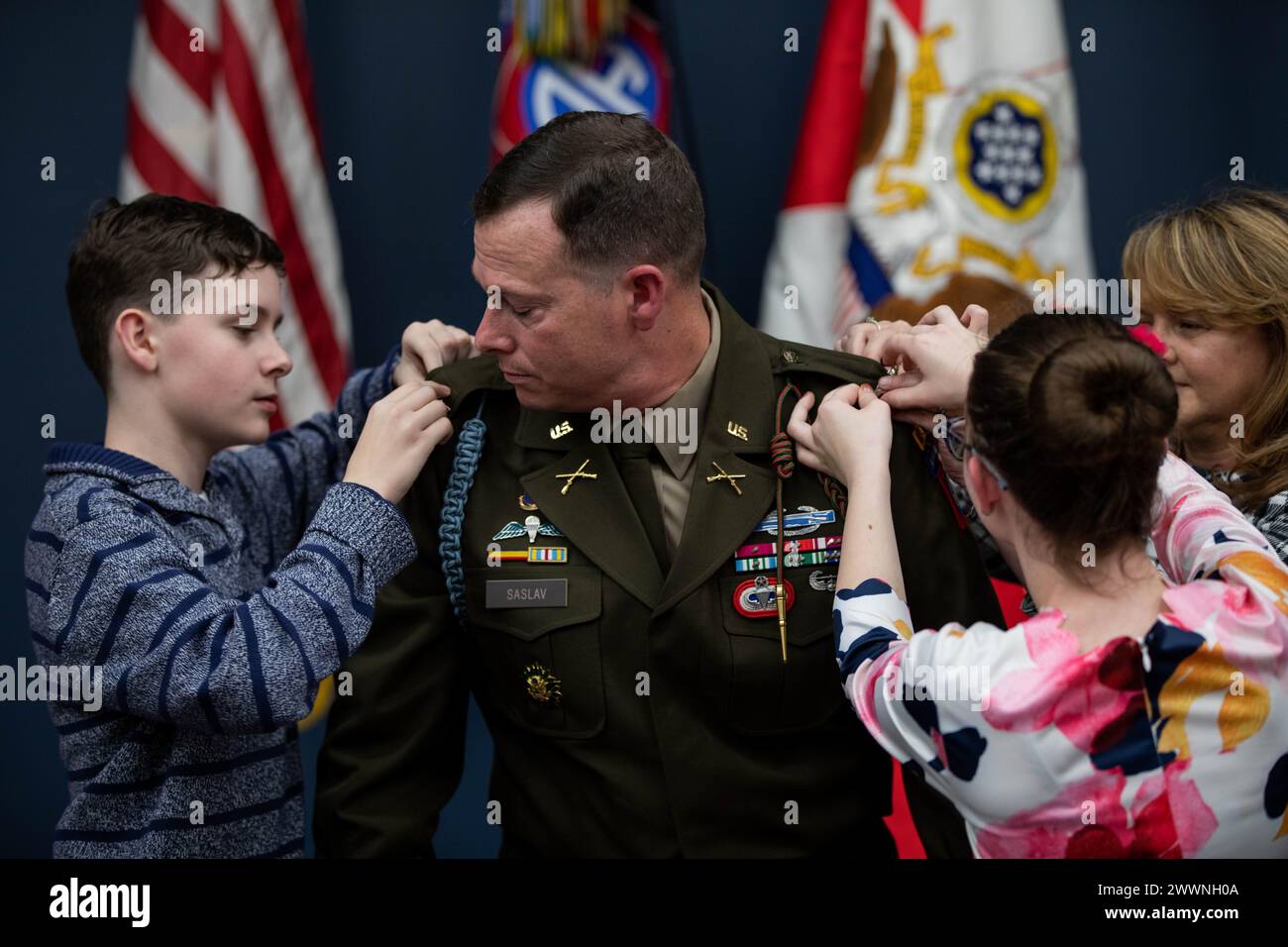 U.S. Army Colonel Andrew Saslav, Deputy Command Operations 82nd ...