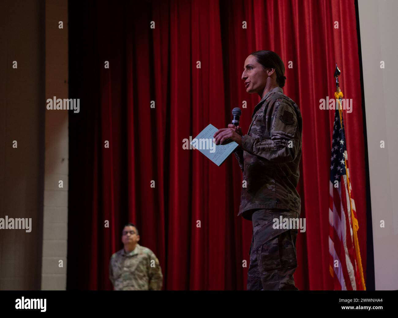 U.S. Air Force Col. Carol Kohtz, the 149th Fighter Wing Commander ...