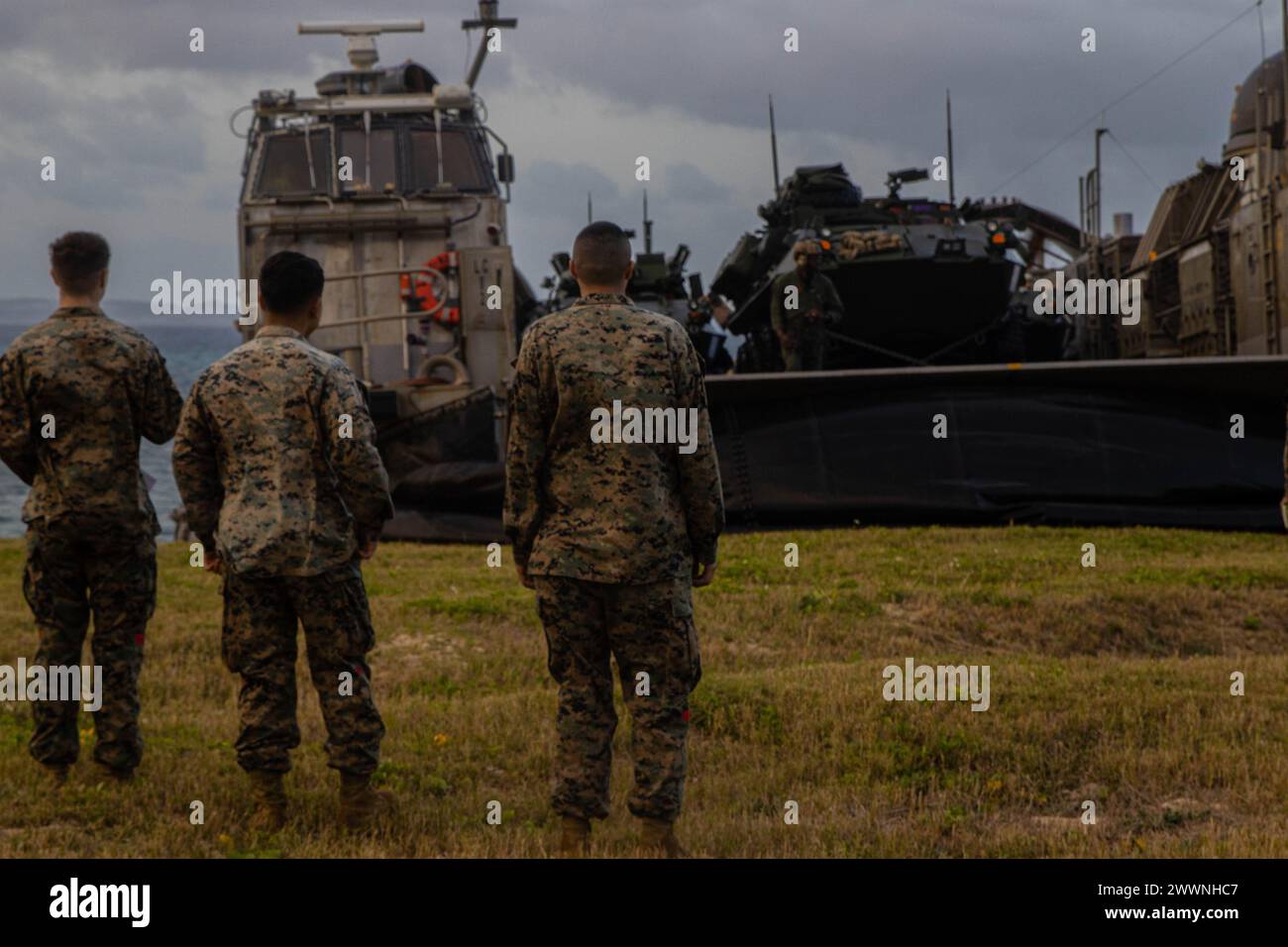 U.S. Marines with Combat Logistics Battalion 31, 31st Marine ...