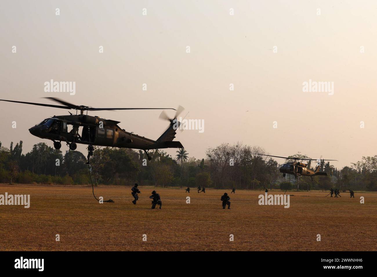Thai Commandos with the Royal Thai Air Force Special Operations ...