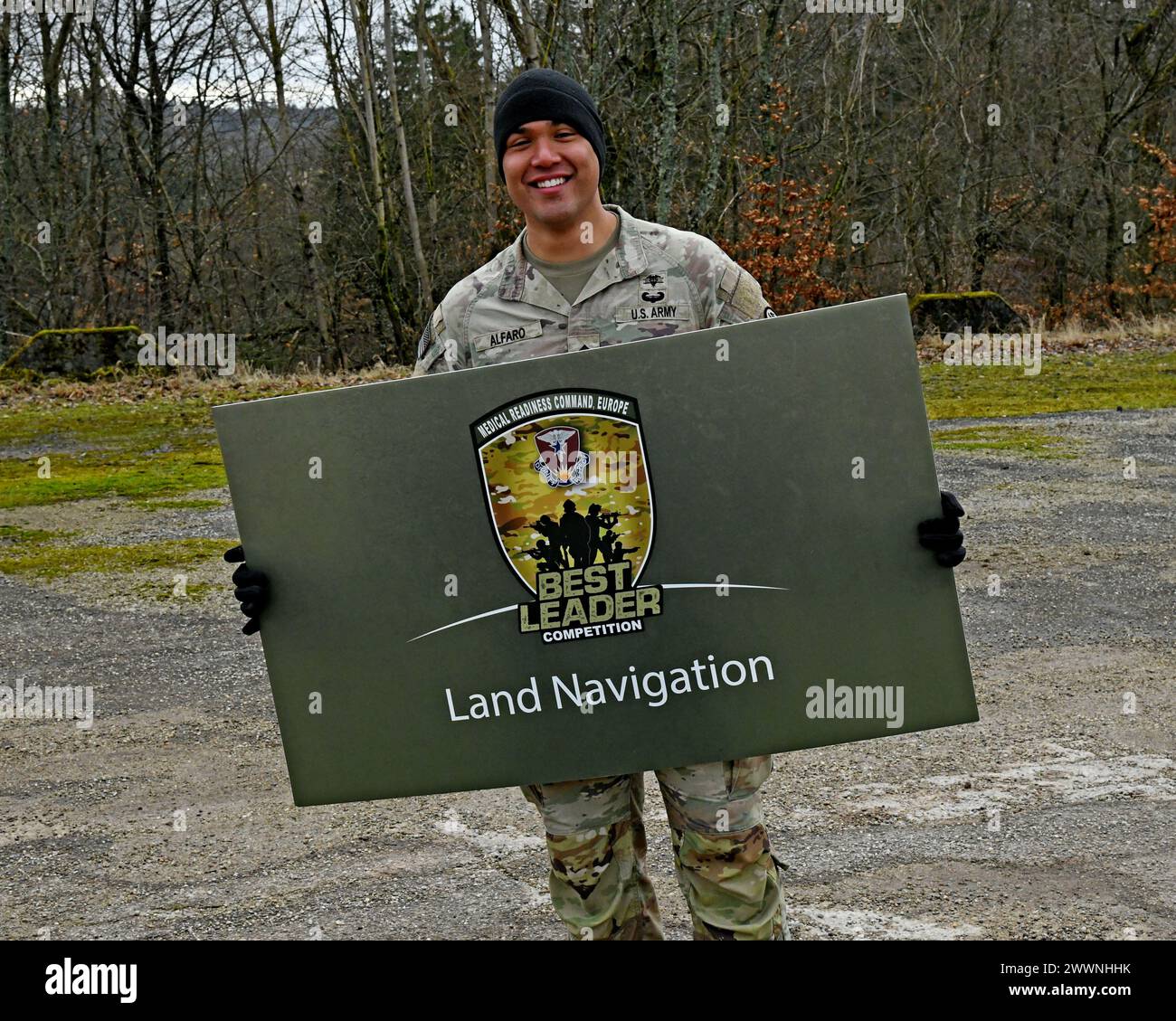 U.S. Army Sgt. Joshua Alfaro, Behavioral Health Specialist with ...
