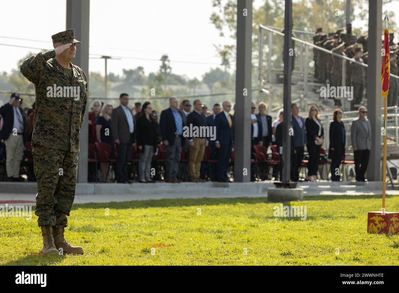 U.S. Marine Corps Lt. Gen. Michael S. Cederholm, incoming commanding ...