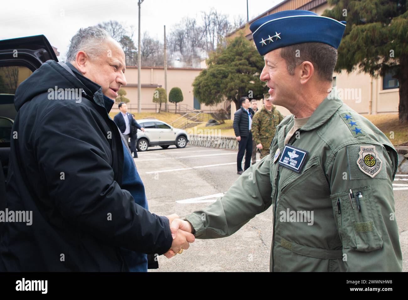 U.S. Air Force Lt. Gen. David R. Iverson, Deputy Commander, U.S. Forces ...