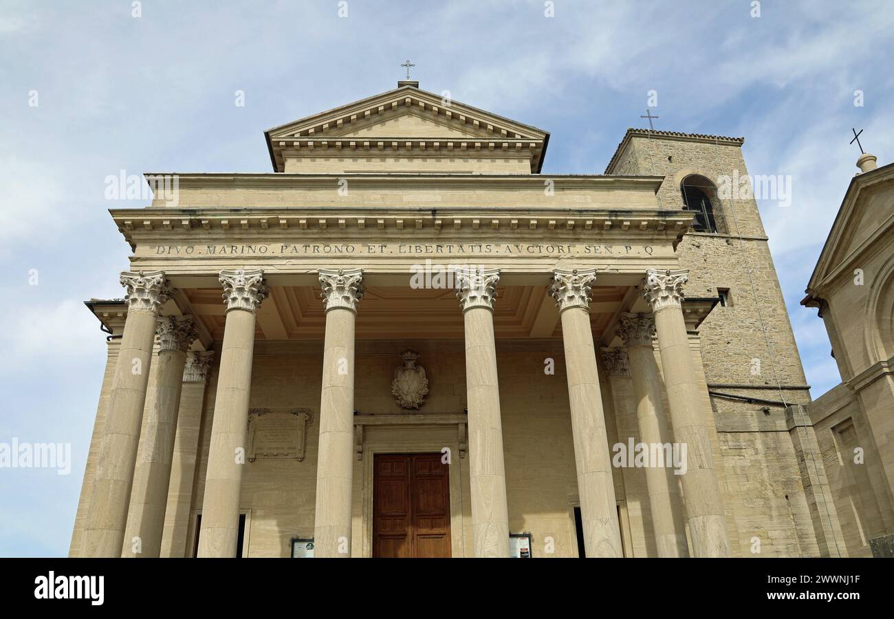 Basilica of saint marinus hi-res stock photography and images - Alamy