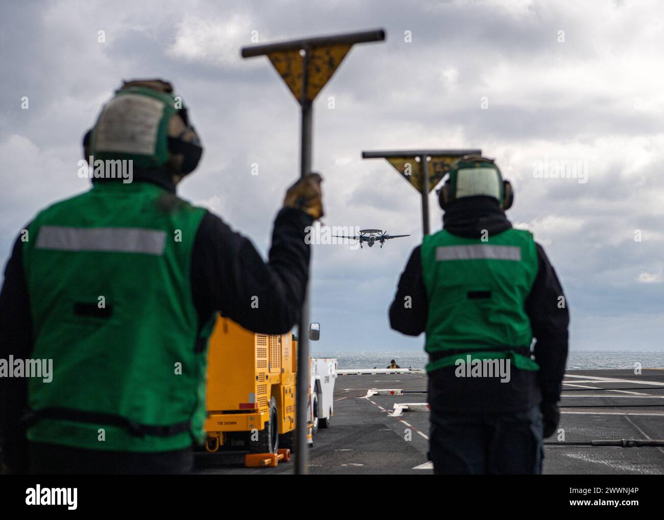 240217-N-FY193-1041 NORFOLK, Va. (Feb. 17, 2024) An E-2D Advanced ...