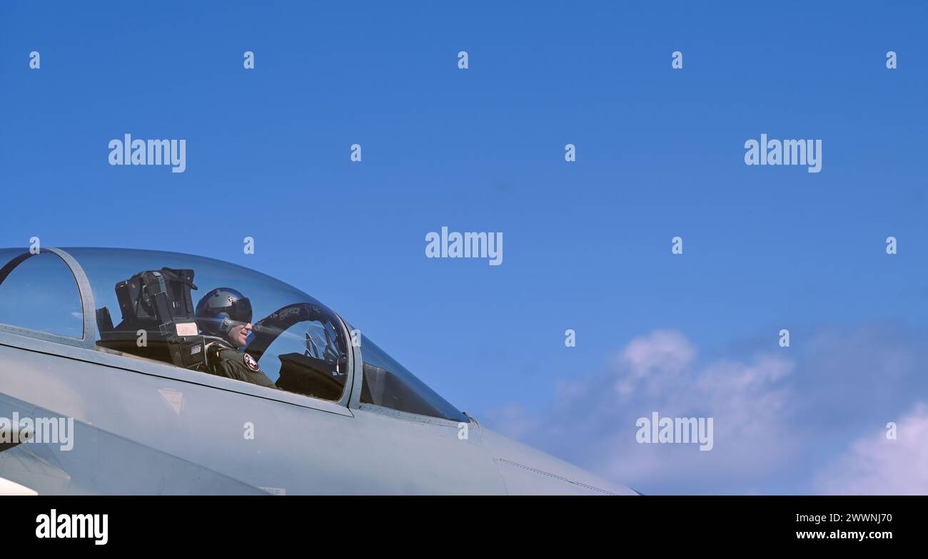 Louisiana Air National Guard Col. David Anderson, 159th Fighter Wing ...