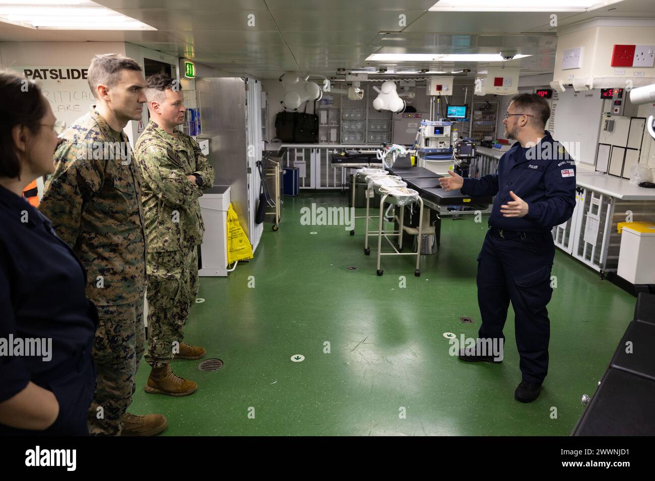 U.S. Navy Sailors with the 26th Marine Expeditionary Unit (Special ...