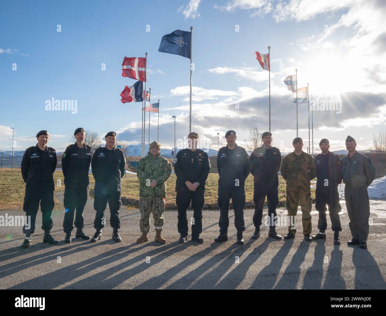 Royal Canadian Navy Rear Adm. David Patchell, vice commander, U.S. 2nd ...