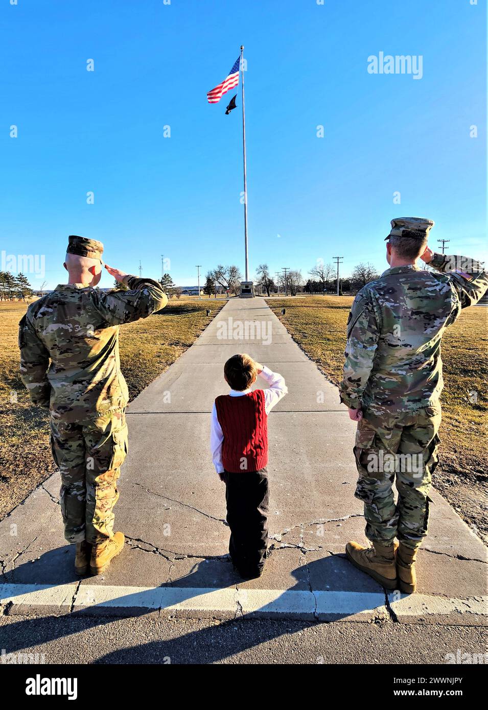 Sergio “Matias” Chontal-Harter participates in a simulated formation ...