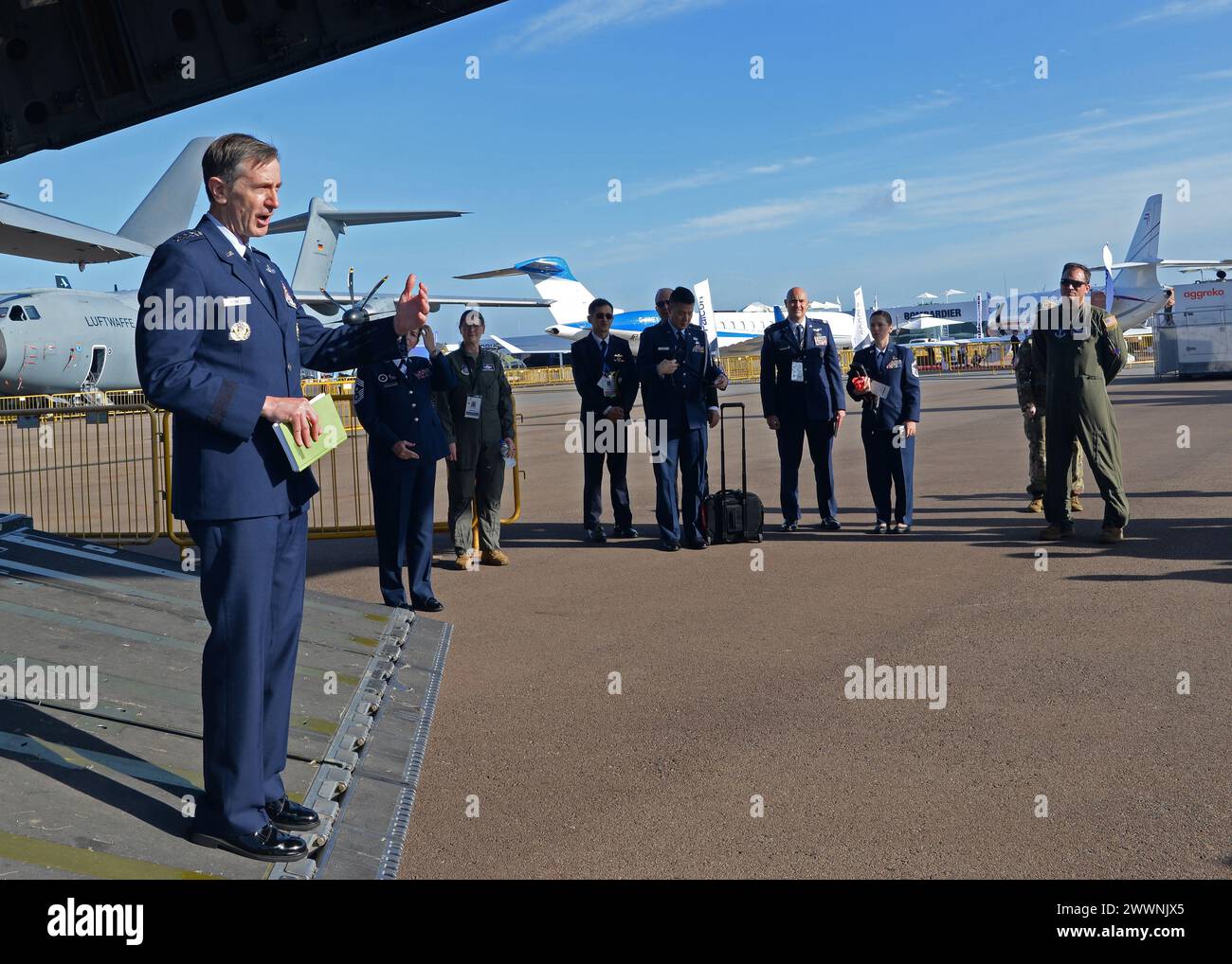 U.S. Air Force Gen. Kevin Schneider, Pacific Air Forces commander ...