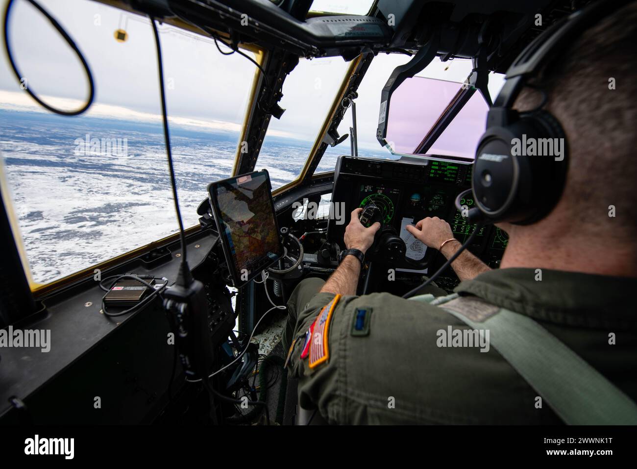 U.S. Air Force 1st Lt. Nicholas Waldron, 36th Airlift Squadron pilot ...