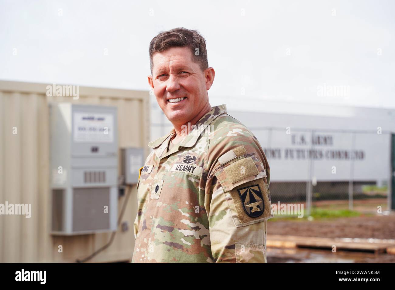 U.S. Army Lt. Col. Ricky Jones, the assessment branch chief and field ...