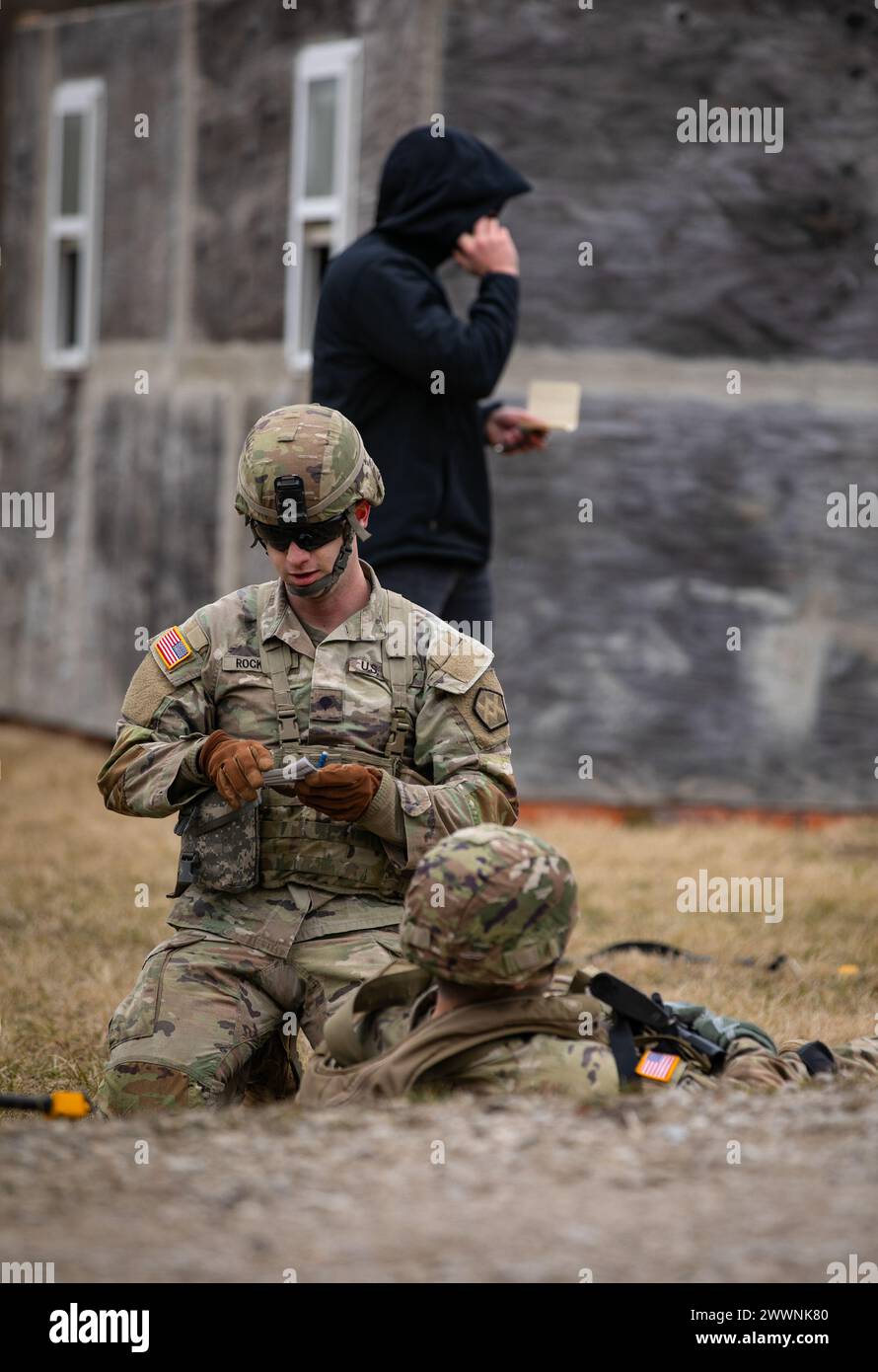 Day three of the 310th ESC Best Warrior Competition, Feb. 6, 2024 ...