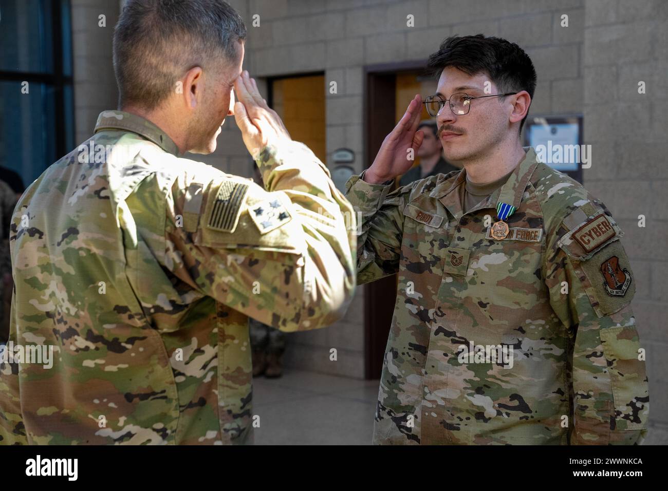 Tech Sgt. Seth Purdy, 127th Cyberspace Operations Squadron, Kansas Air ...